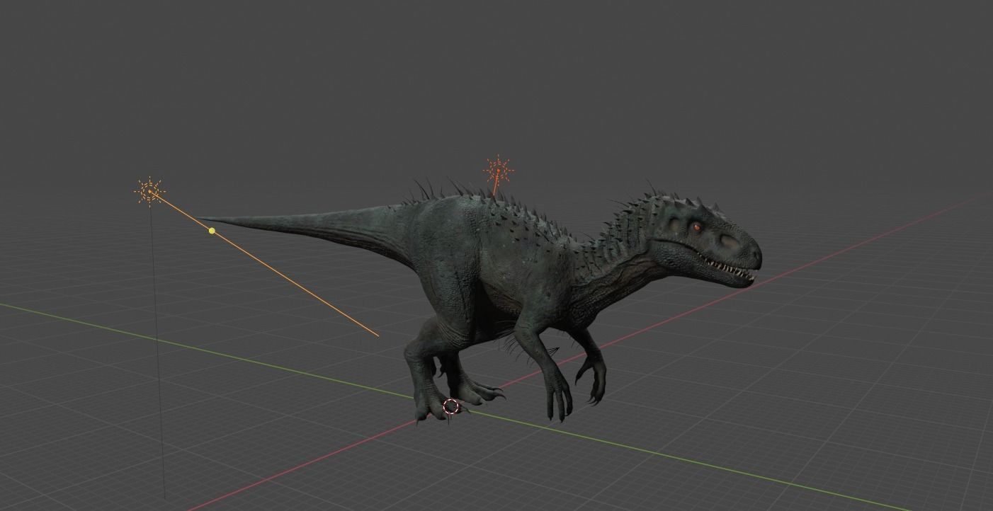 Indominus Rex 3D model rigged | CGTrader