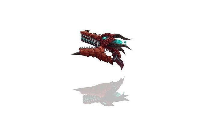 3D model Dragon Gun VR / AR / low-poly | CGTrader