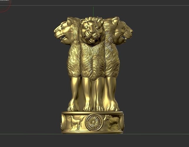 Ashoka 3D model 3D printable | CGTrader
