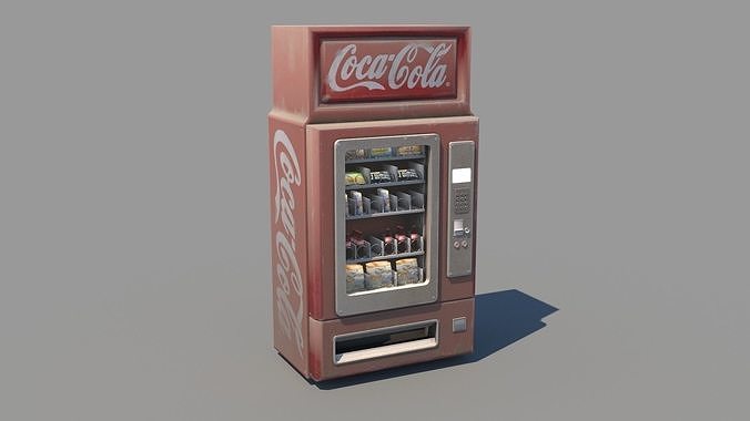 Vending machine 3D model | CGTrader