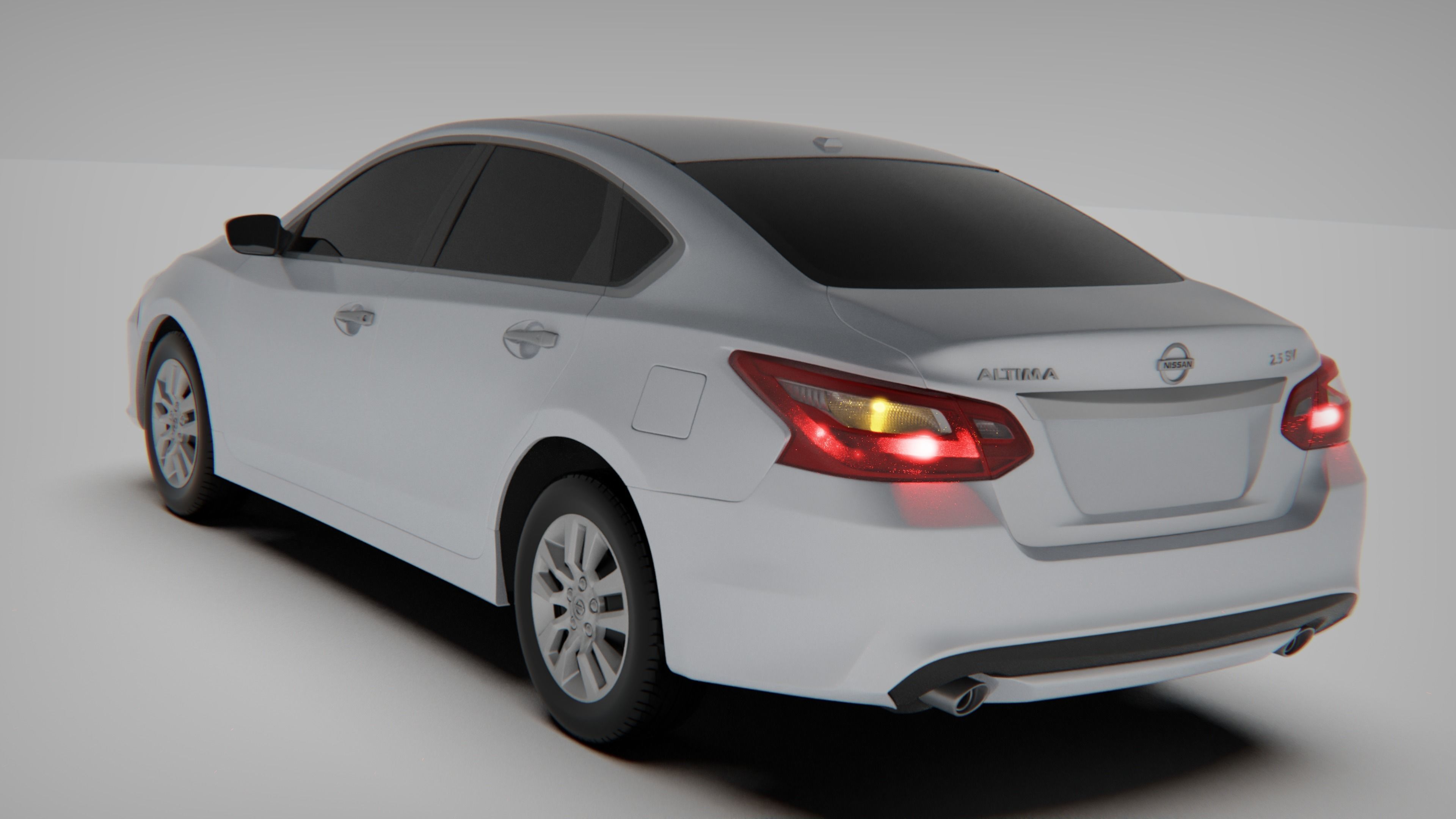 Nissan Altima 2016 SL2 5 HQ detailed exterior 3D model | CGTrader