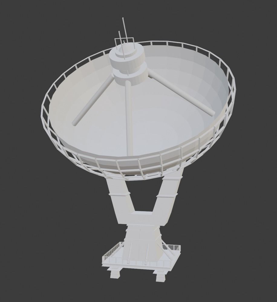 radar free 3D model | CGTrader