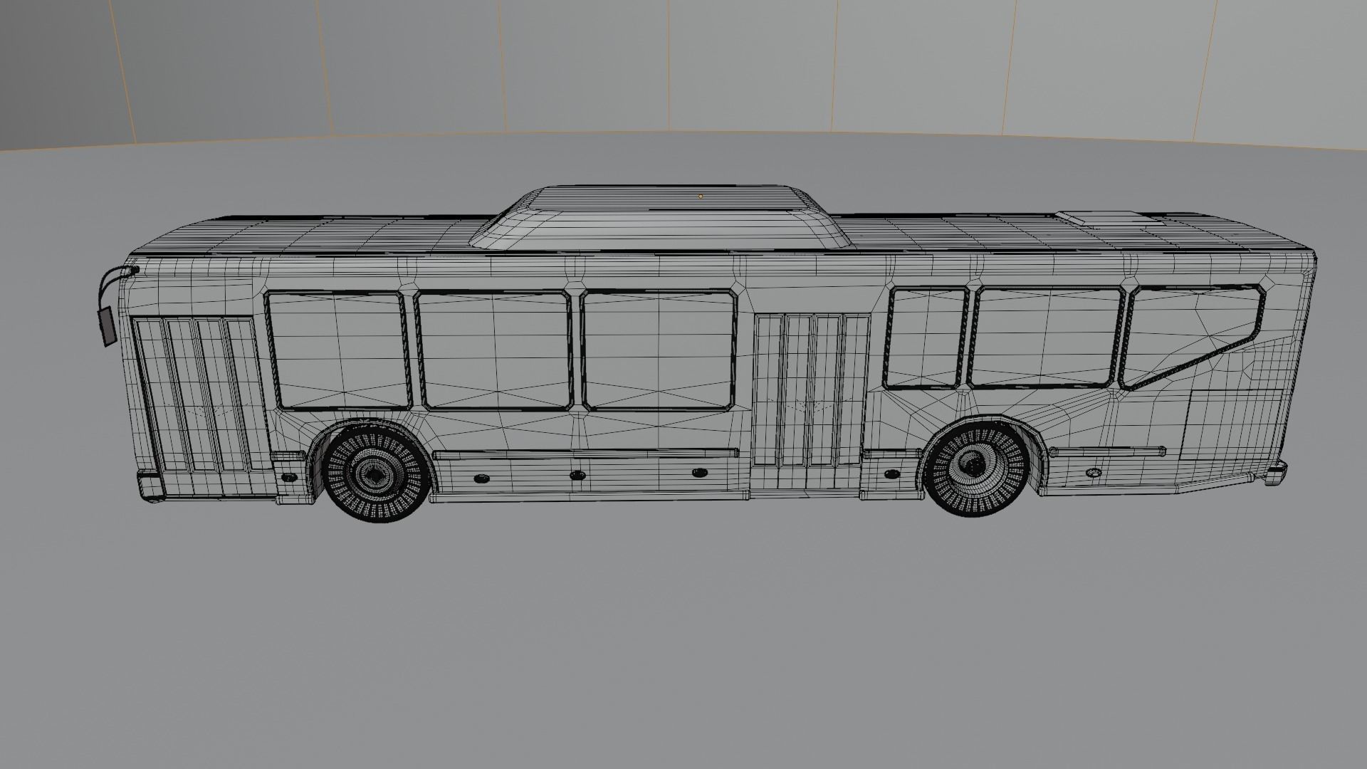 DTC Bus free 3D model | CGTrader