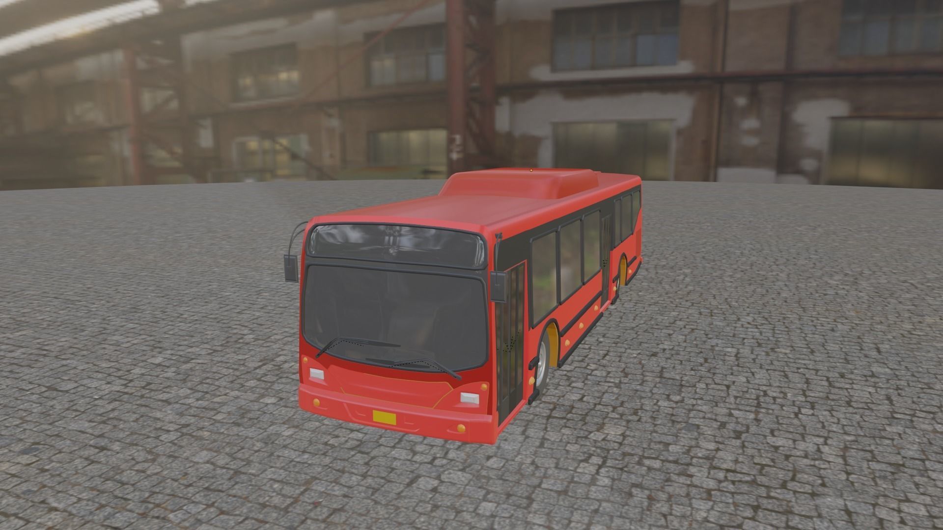 DTC Bus free 3D model | CGTrader