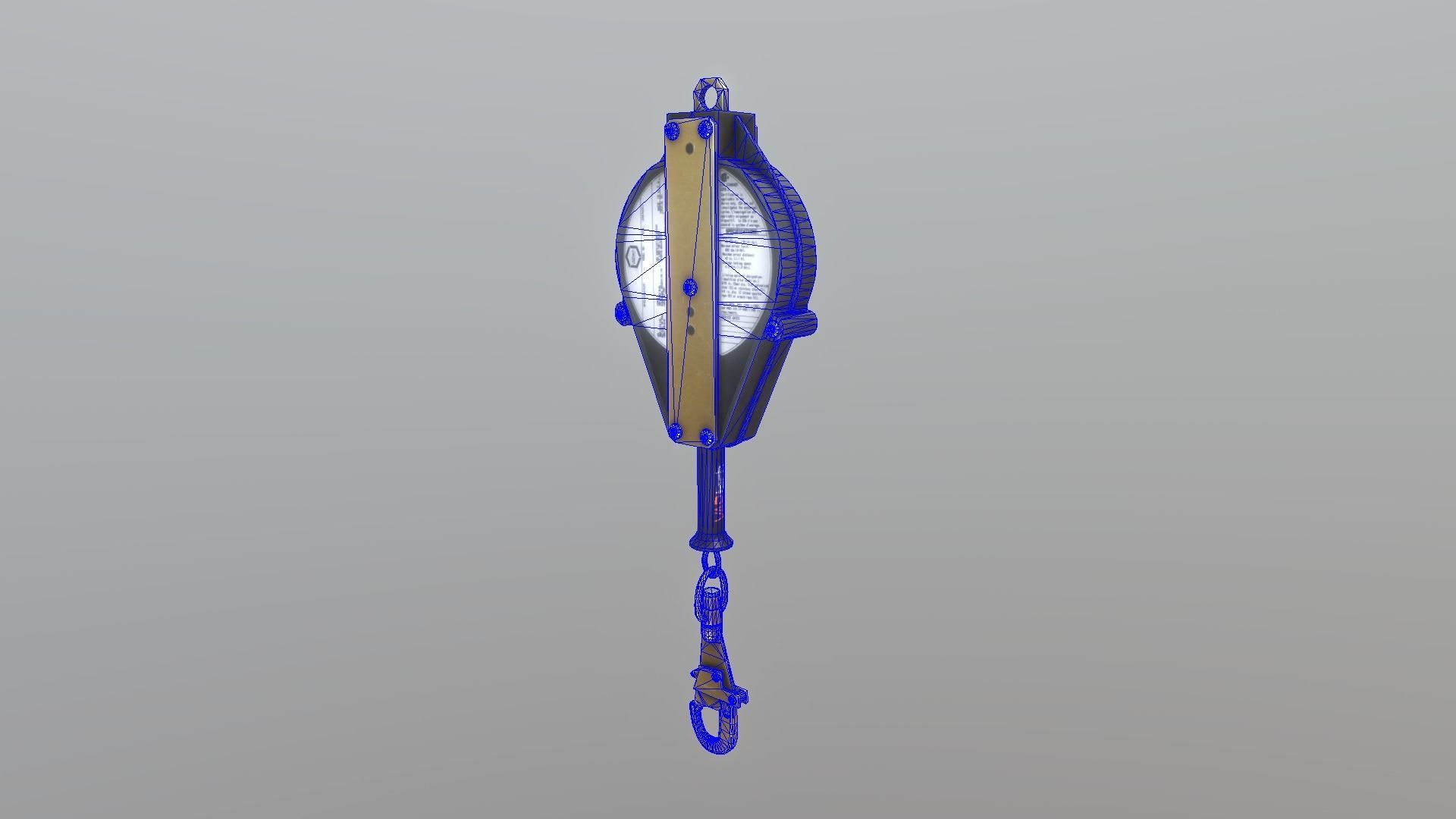 3D model Fall Protection - Self Retracting Lifeline VR / AR / low-poly ...