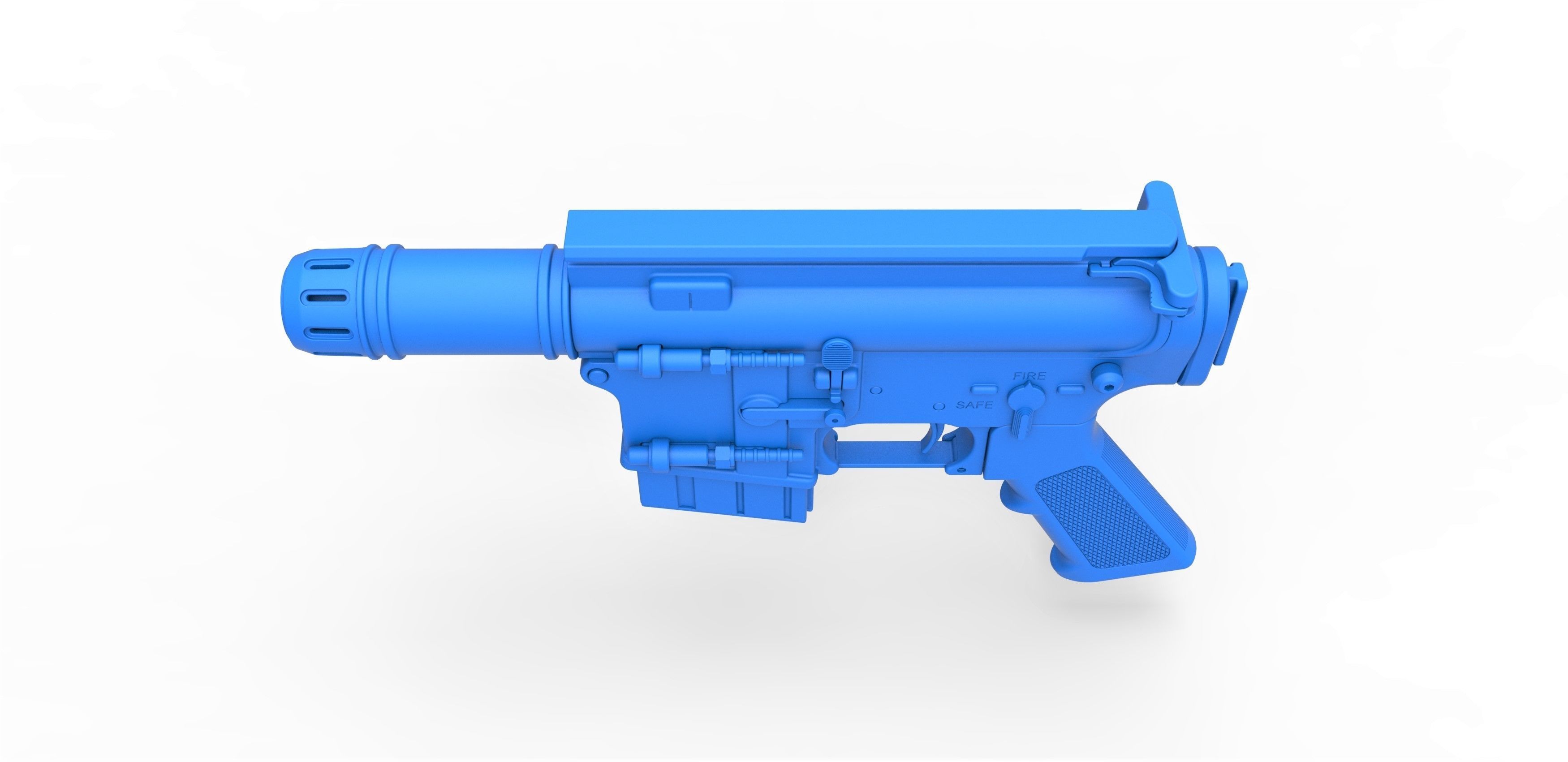 Blaster pistol A280-CFE from the movie Rogue One 2016 3D model | CGTrader
