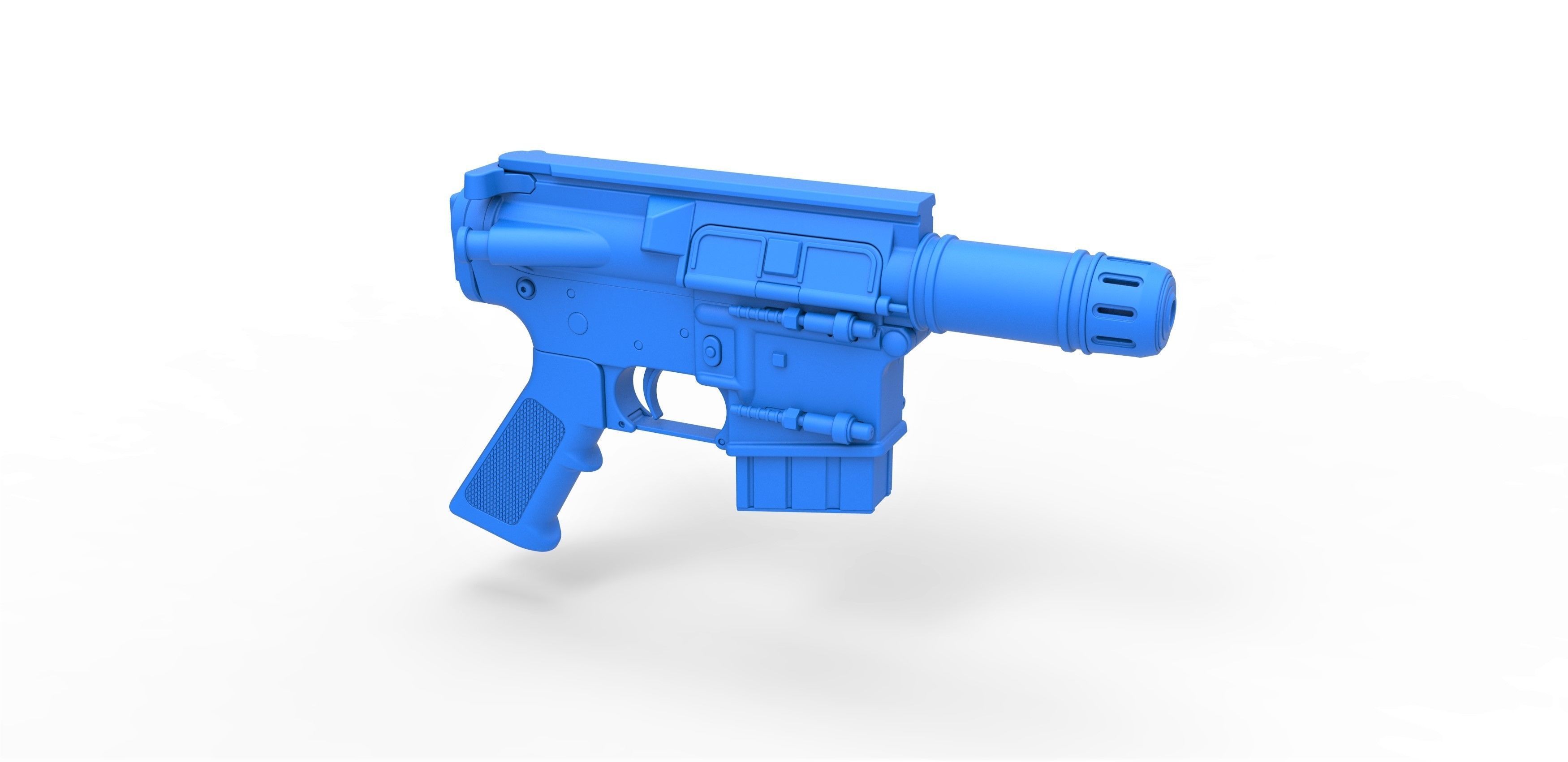 Blaster pistol A280-CFE from the movie Rogue One 2016 3D model | CGTrader