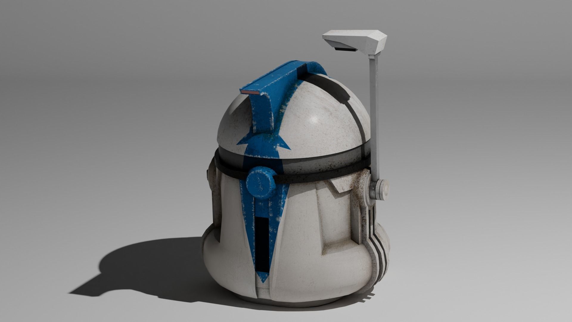 3D model Star Wars ARC Trooper Fives Helmet VR / AR / low-poly rigged ...