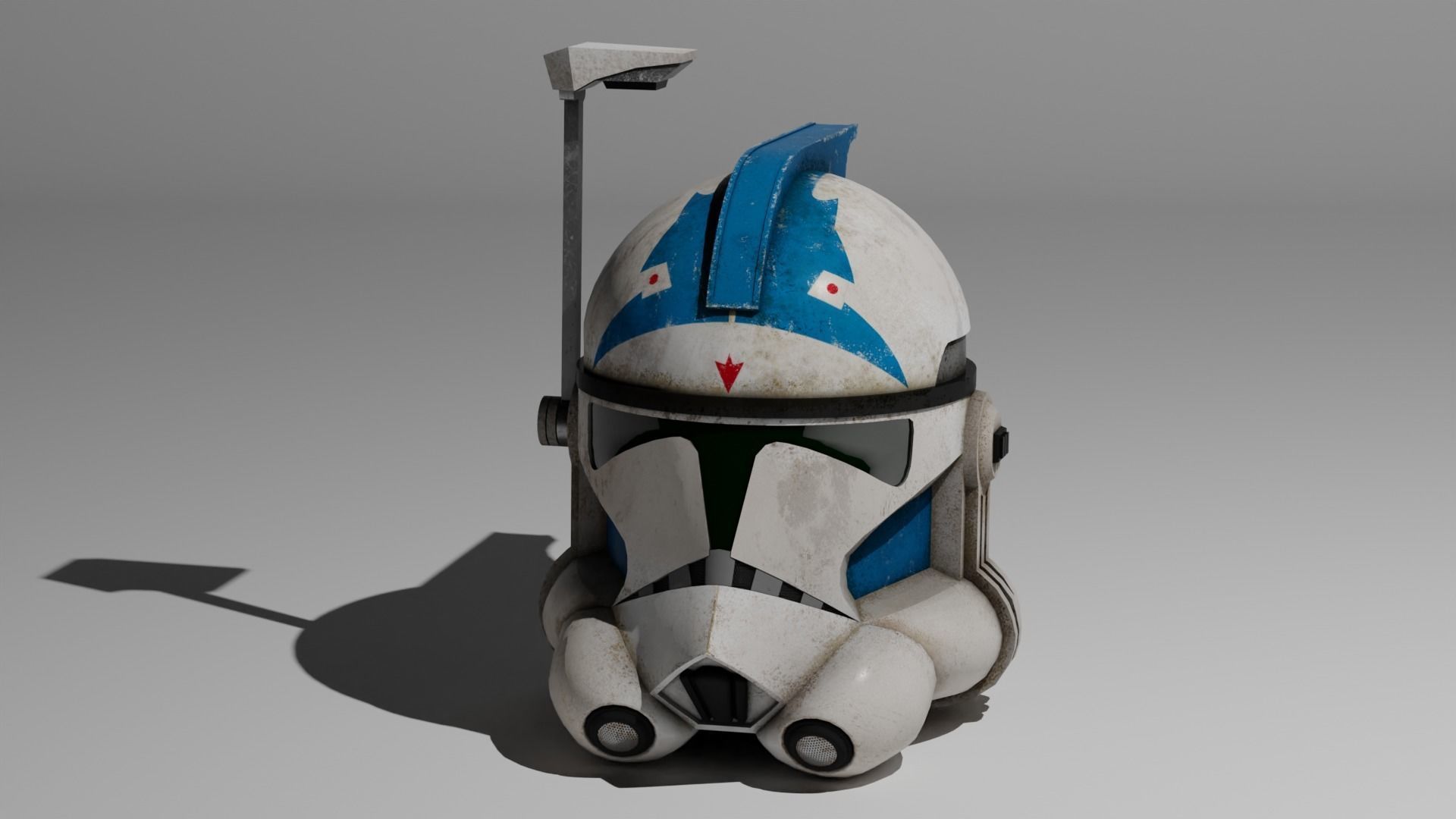 3D model Star Wars ARC Trooper Fives Helmet VR / AR / low-poly rigged ...