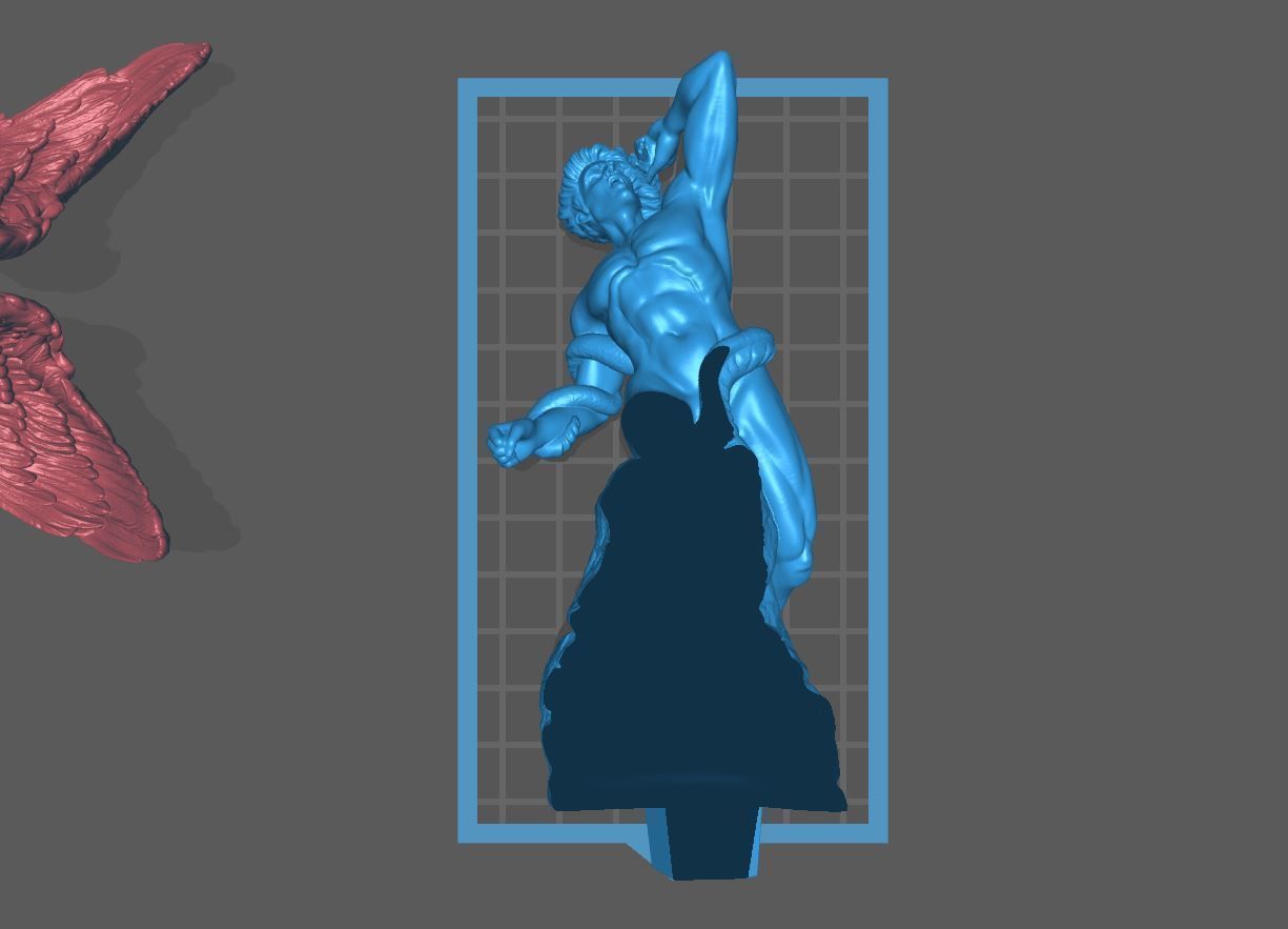 Fallen Angel 3D model 3D printable | CGTrader