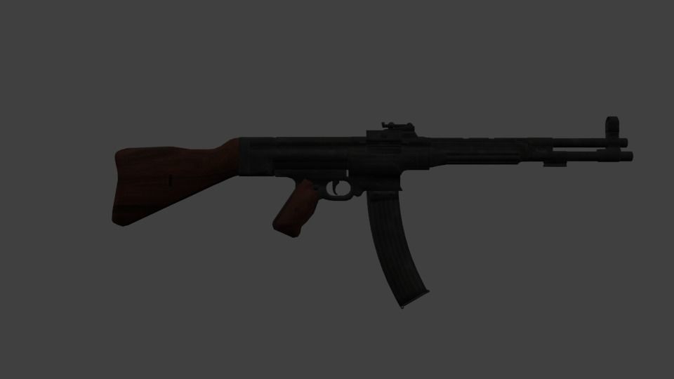 3D model German Guns WW2 VR / AR / low-poly | CGTrader