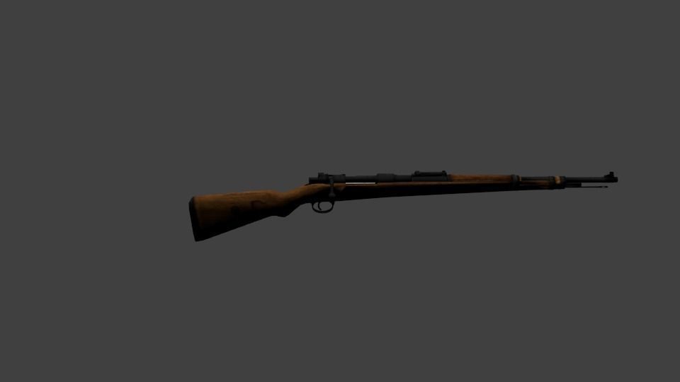3D model German Guns WW2 VR / AR / low-poly | CGTrader
