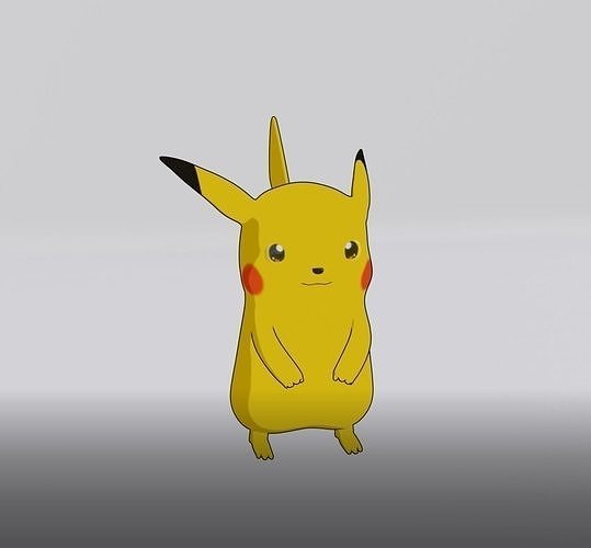 pikachu 3d model rigged free 3D model animated rigged | CGTrader