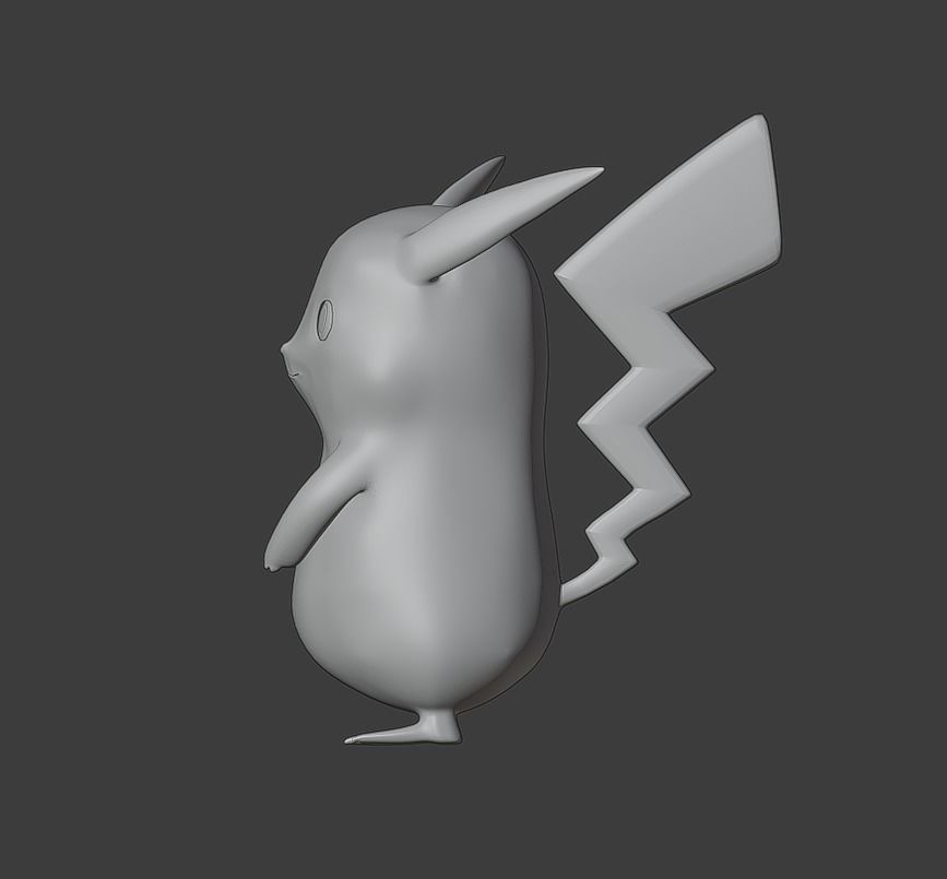 pikachu 3d model rigged free 3D model animated rigged | CGTrader