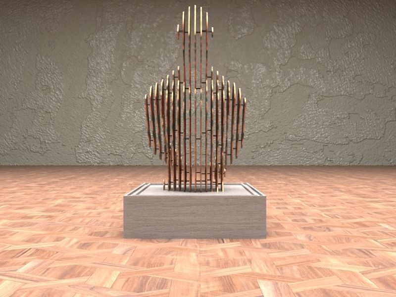 Transparent Human Statue 3D model | CGTrader