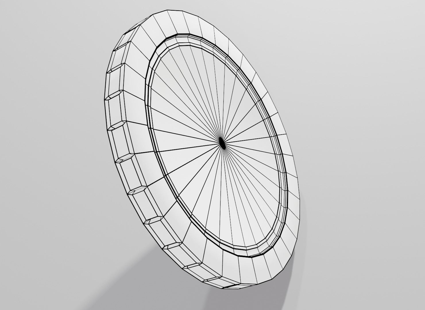 3D model Realistic gold coin - simple gold coin 3d model - PBR VR / AR ...