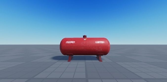Gas Tank 3D model | CGTrader