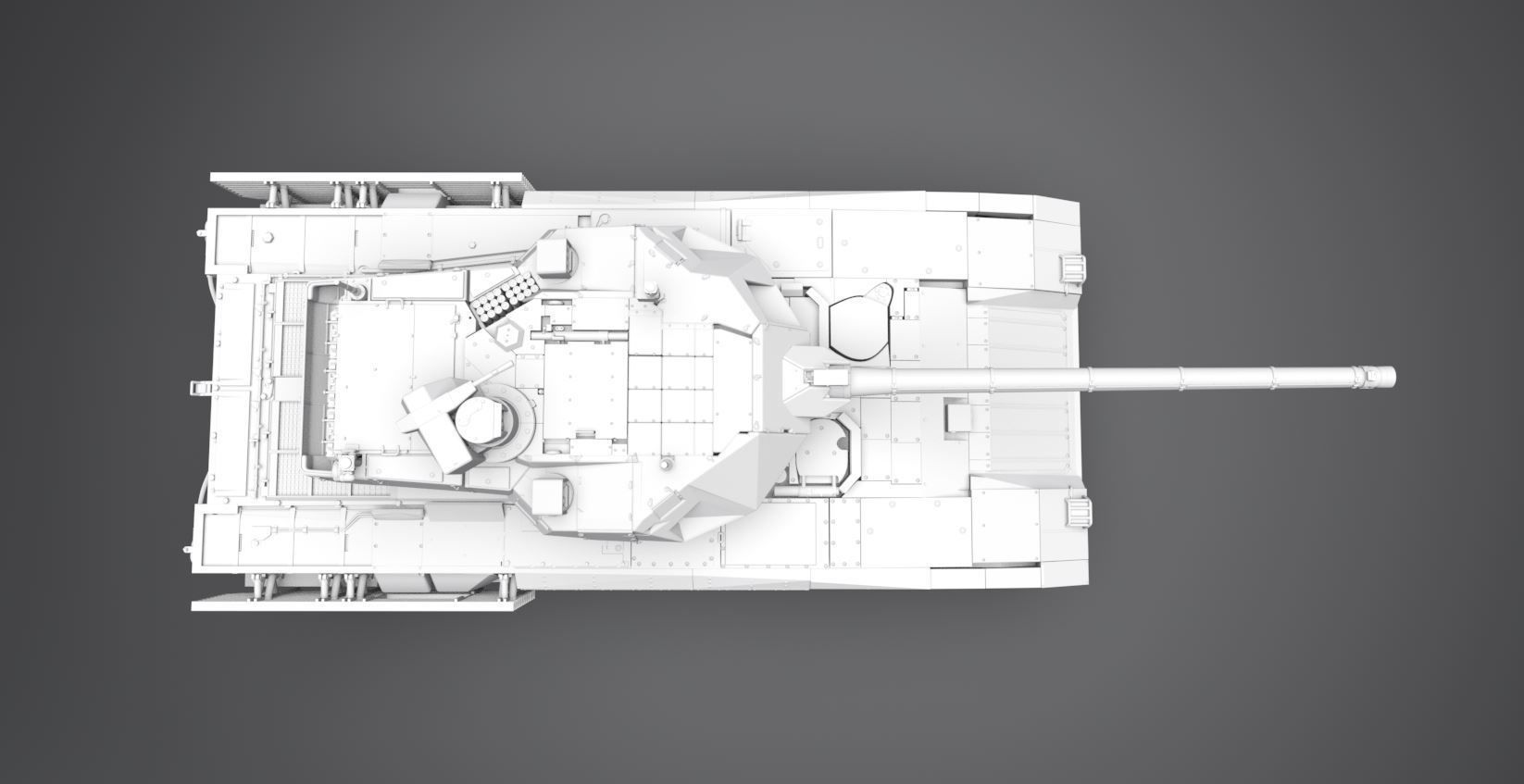 T14 Armata Scale model 3D model 3D printable | CGTrader
