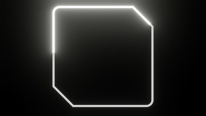 3D model Outline Animation - made in Blender VR / AR / low-poly | CGTrader