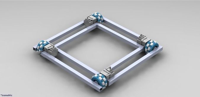 mobile robot base free 3D model | CGTrader