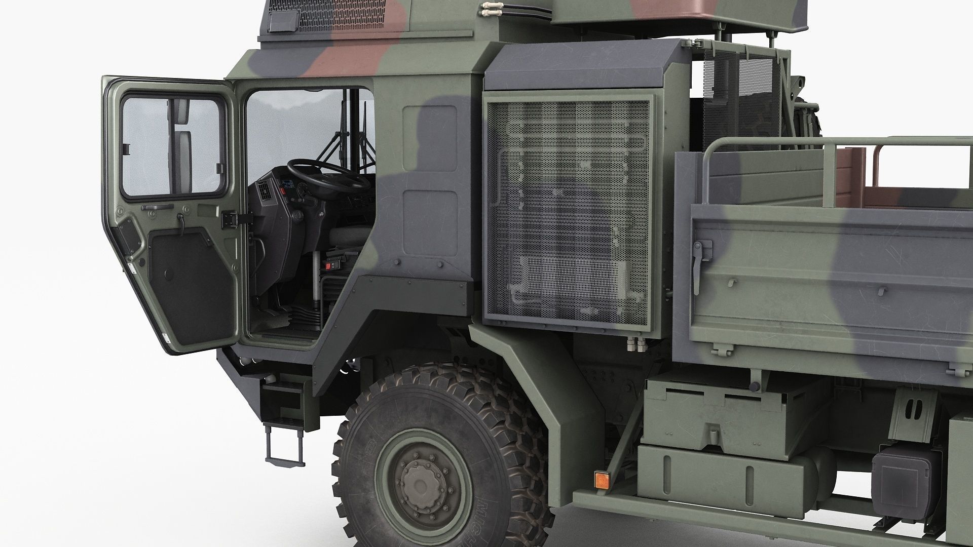 Military truck MAN HX60 3D model | CGTrader