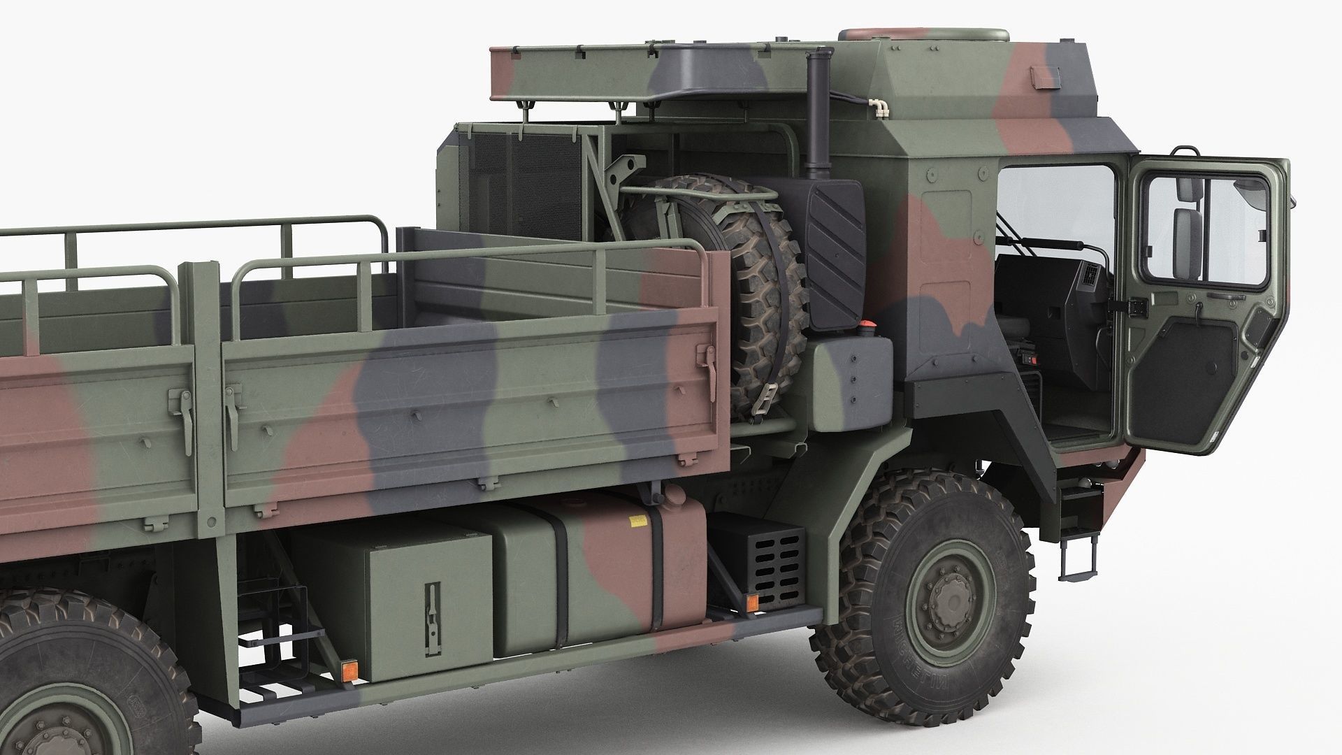 Military truck MAN HX60 3D model | CGTrader