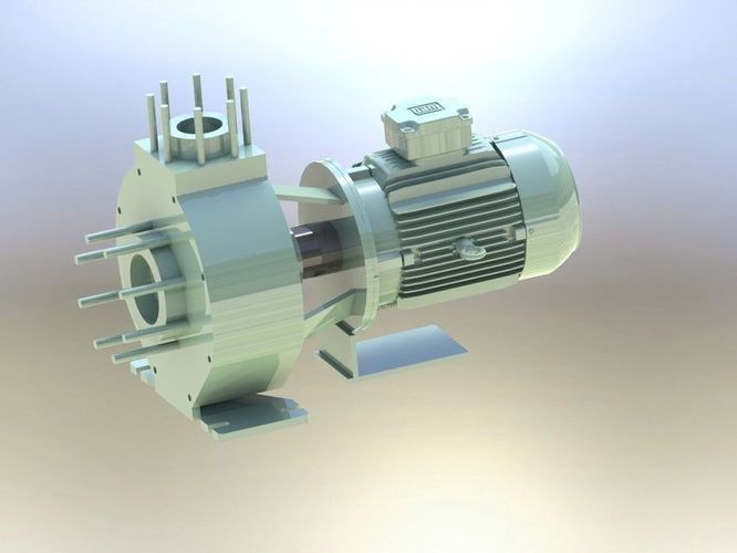 Pump free 3D model | CGTrader