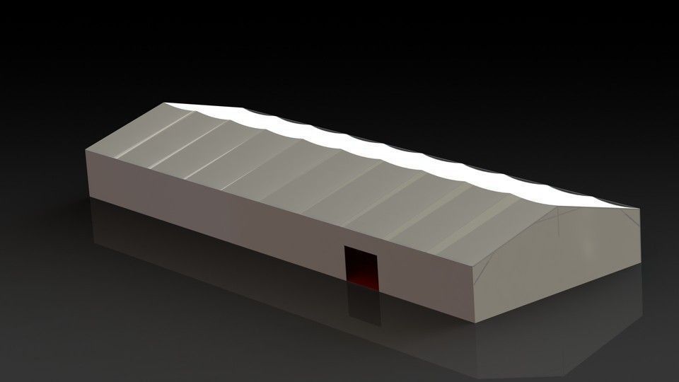 marquee tent free 3D model | CGTrader
