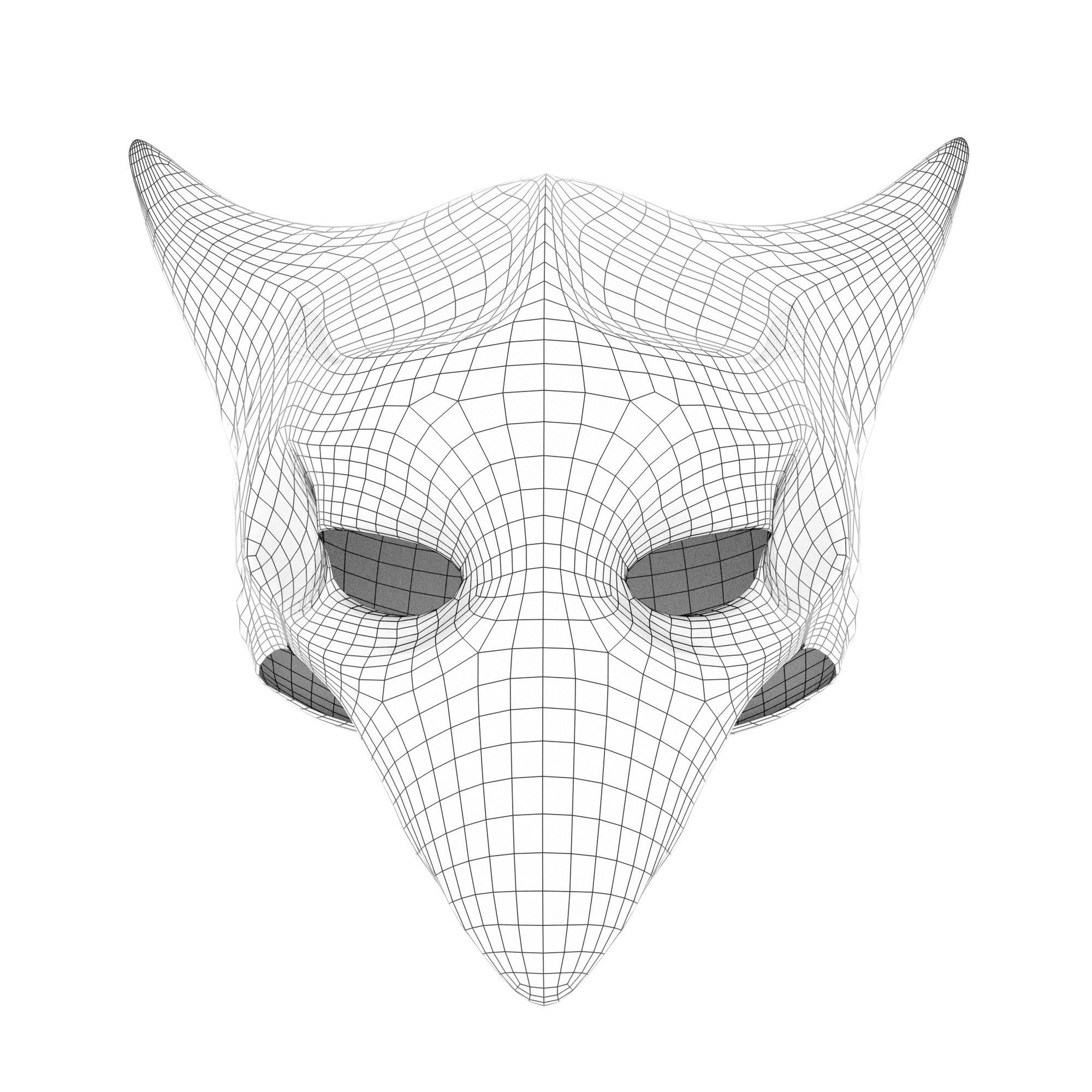 Ancient warrior mask 3d model 3D model | CGTrader