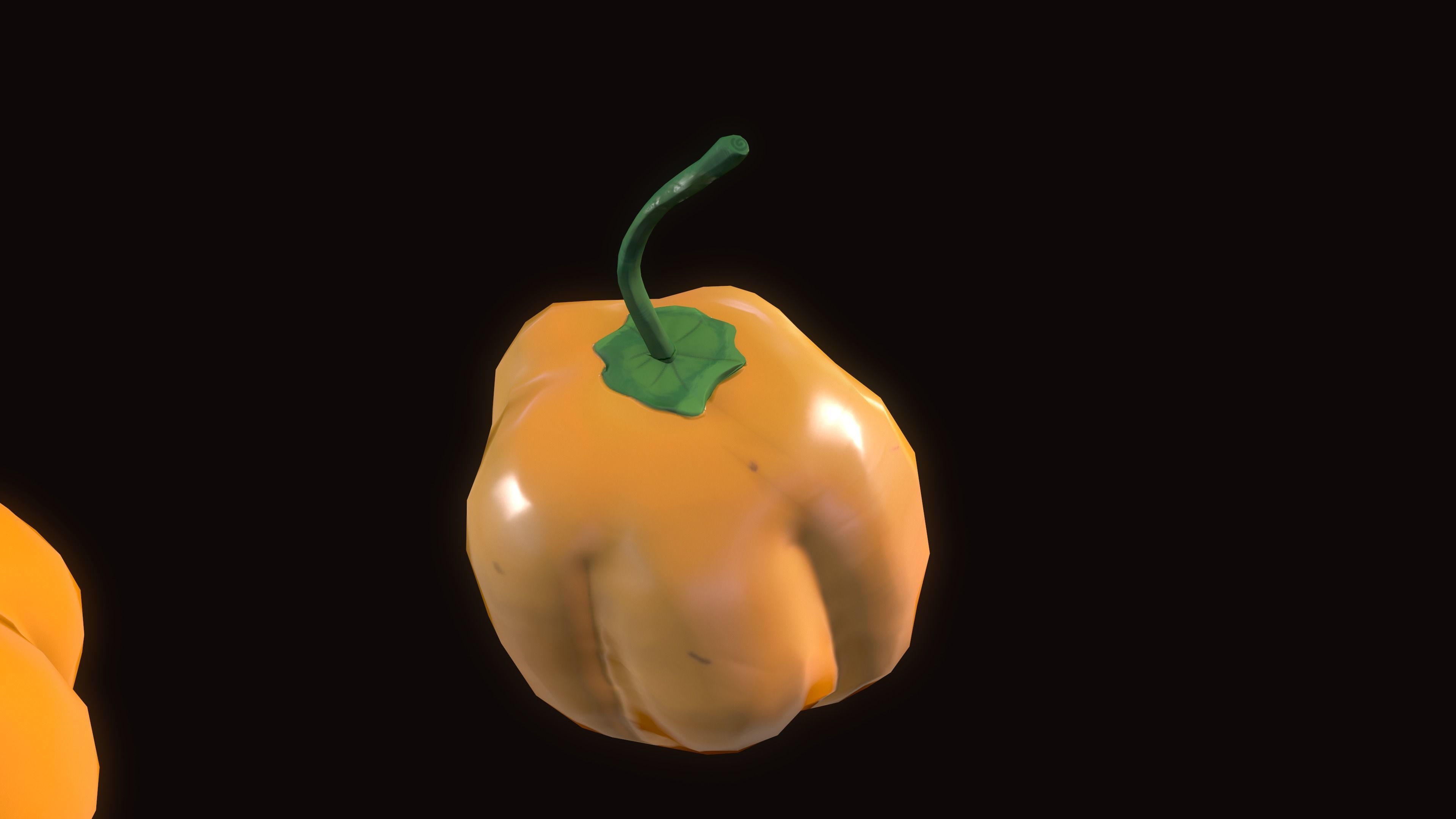 Stylized PBR Chile Peron Chile Manzano free VR / AR / low-poly 3D model ...