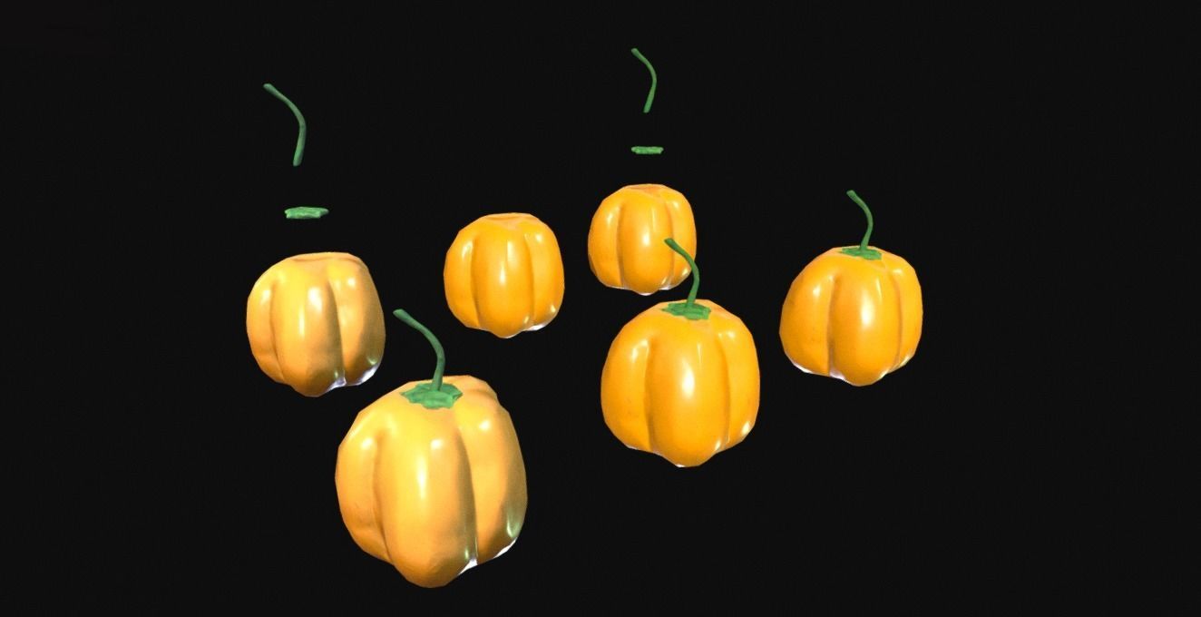 Stylized PBR Chile Peron Chile Manzano free VR / AR / low-poly 3D model ...