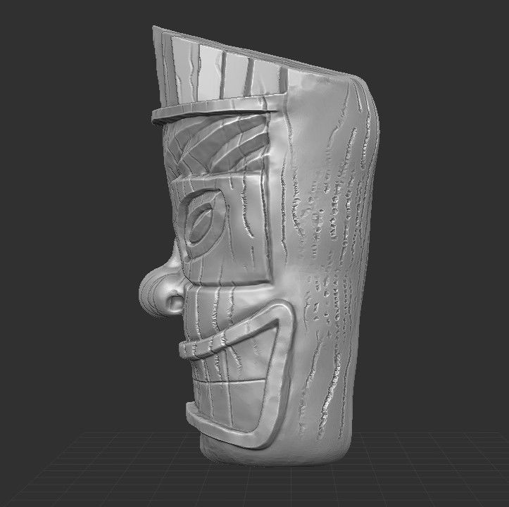 Finding Nemo Tiki God 3 Dios Tiki 3 Buscando a Nemo print model 3D ...