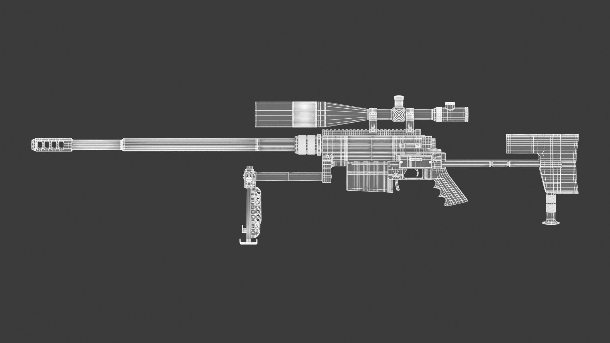 EDM Arms Windrunner 3D model | CGTrader