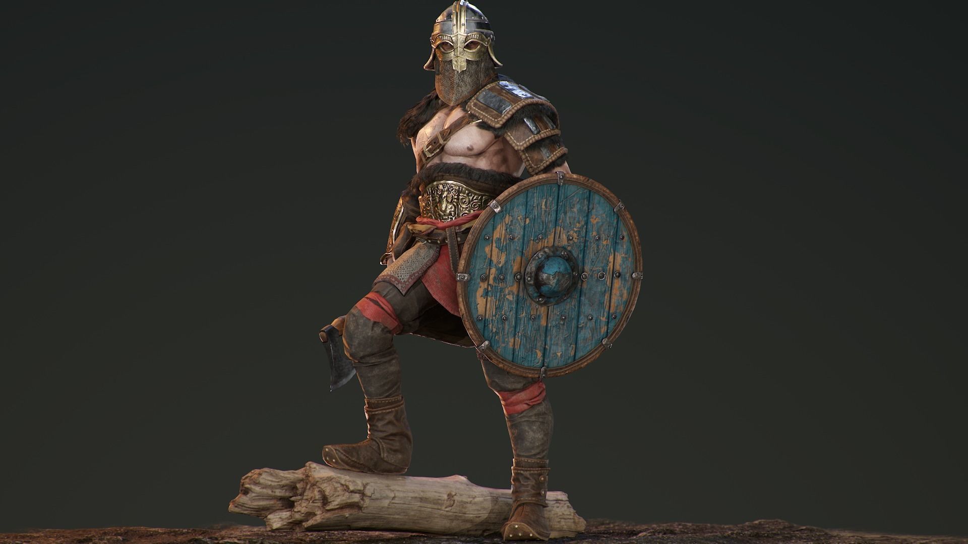 3D model Bjorn Viking VR / AR / low-poly | CGTrader