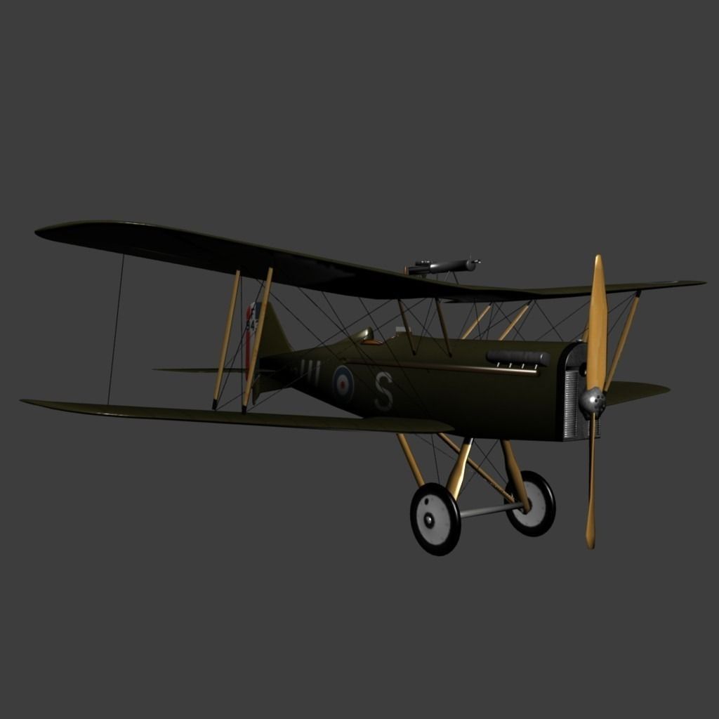 RAF Se5 free VR / AR / low-poly 3D model | CGTrader