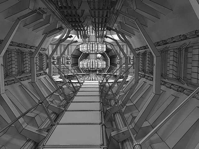 3D model Scifi interior VR / AR / low-poly | CGTrader