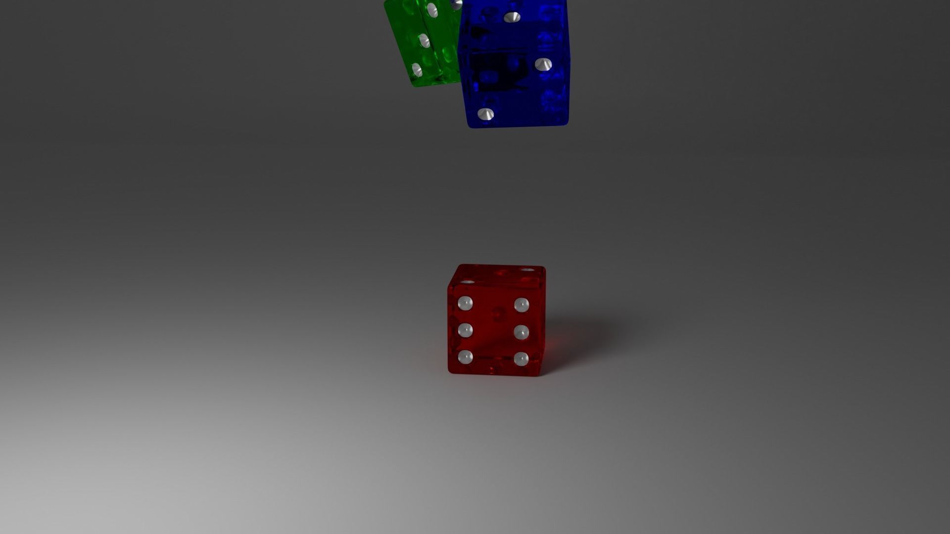 3D model Colorful Dice VR / AR / low-poly | CGTrader