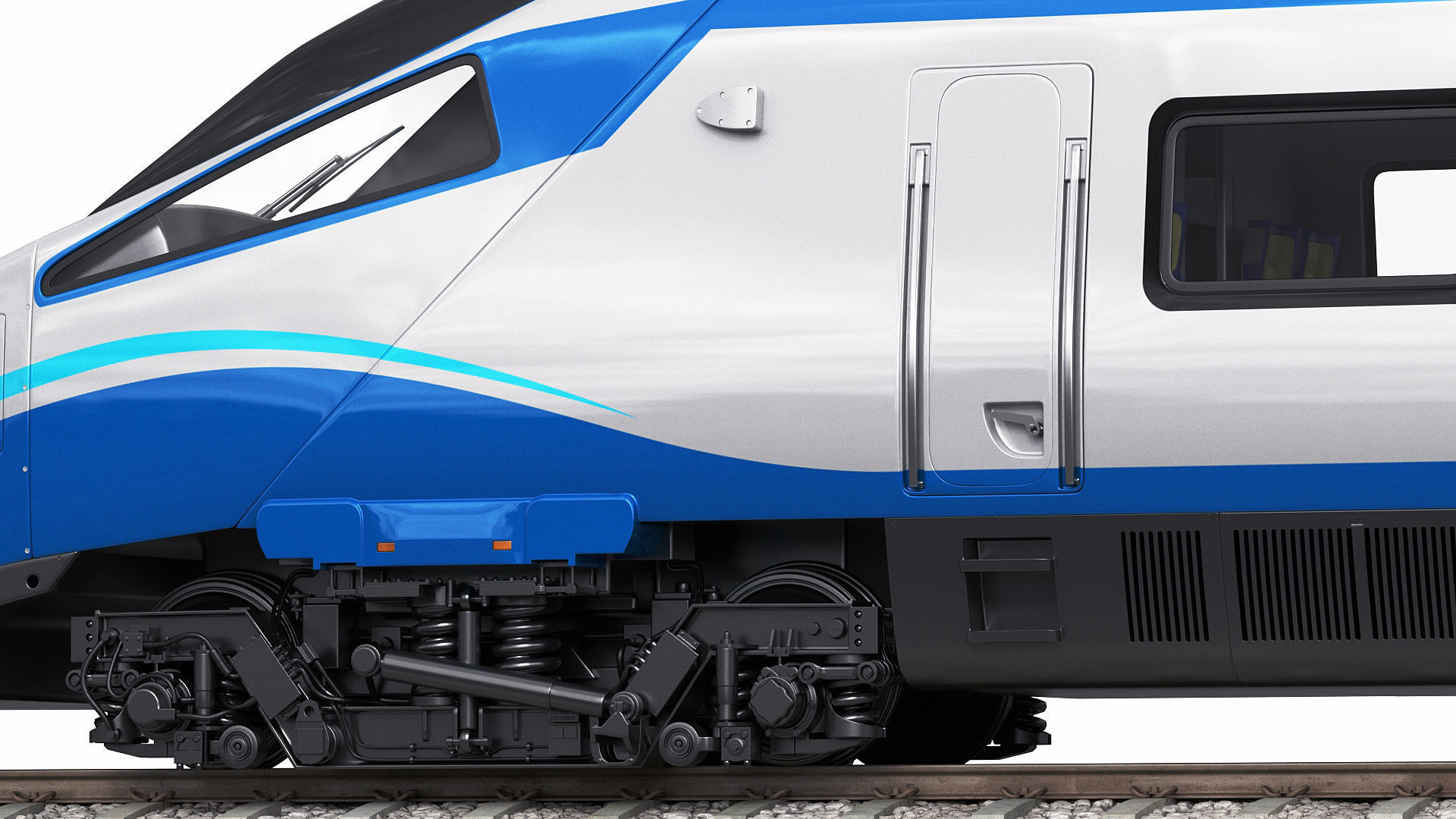 Train ETR610 Pendolino 3D model | CGTrader