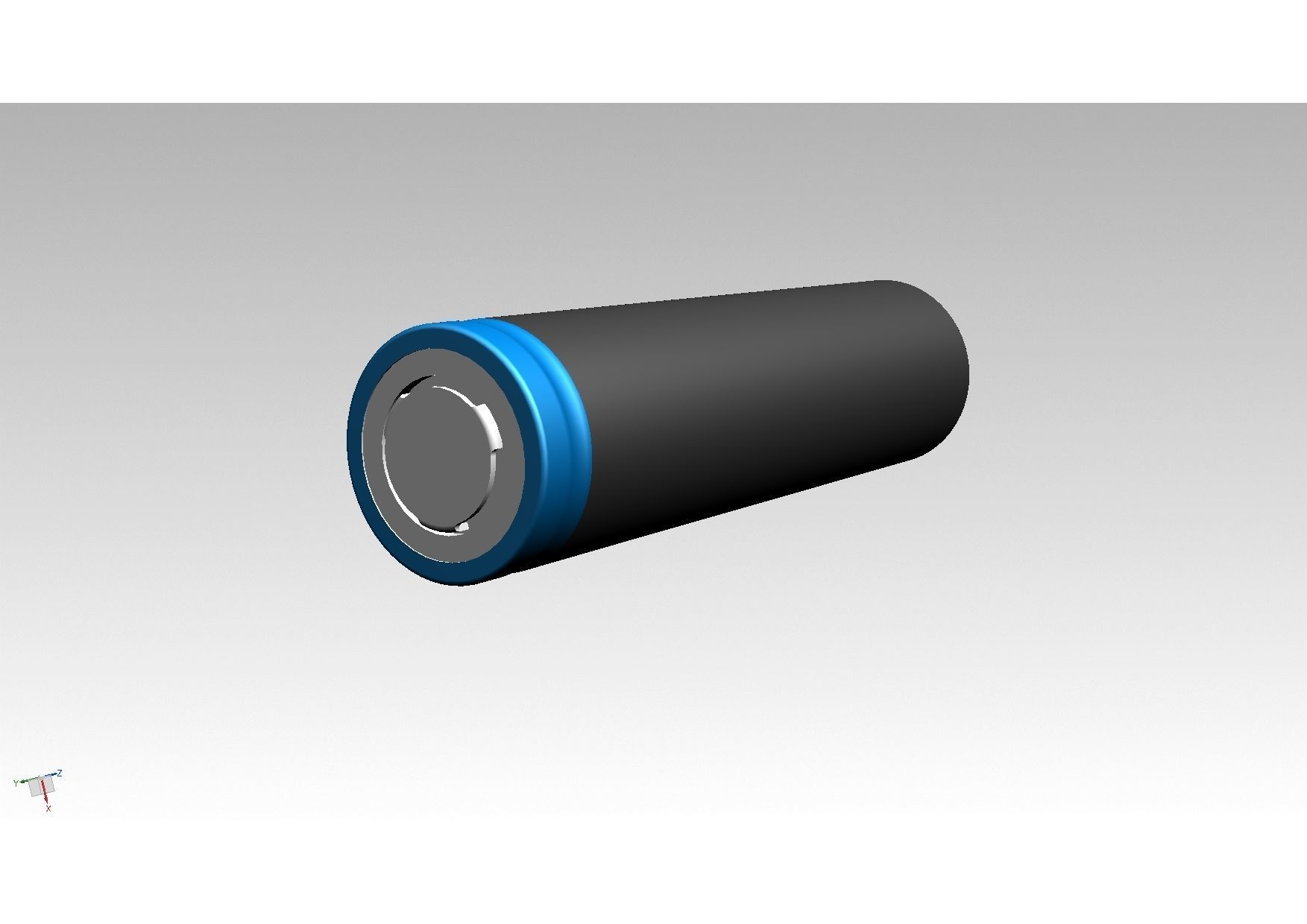 18650 Li Ion Battery 3D model 3D printable | CGTrader
