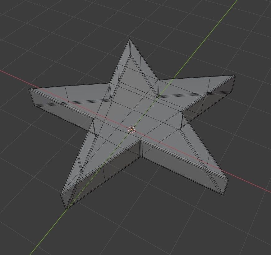 3D model Star lowpoly VR / AR / low-poly | CGTrader