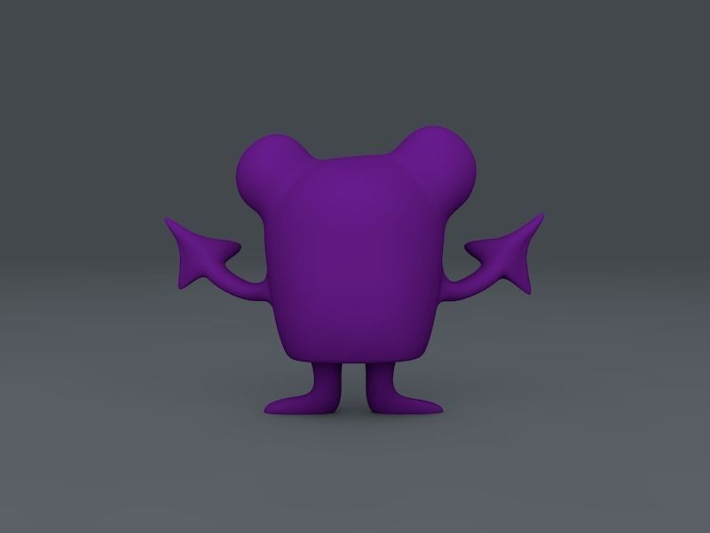 Figure Monster Animated 3D model 3D printable | CGTrader