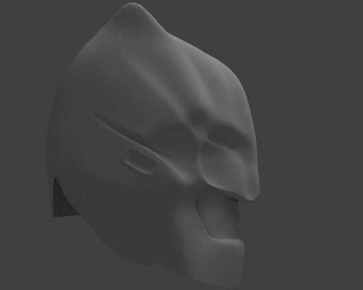 Batman mask with glowing eyes free 3D model | CGTrader