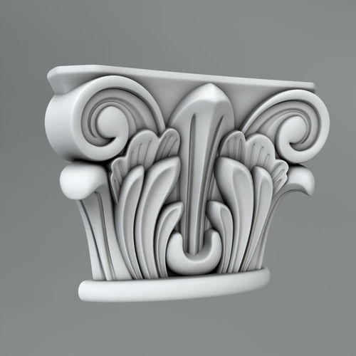 Pilaster Capitals 3D model | CGTrader