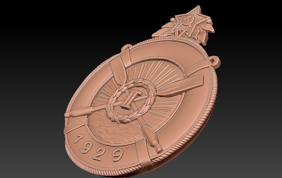 Badge lifebuoy Baywatch 3D model 3D printable | CGTrader