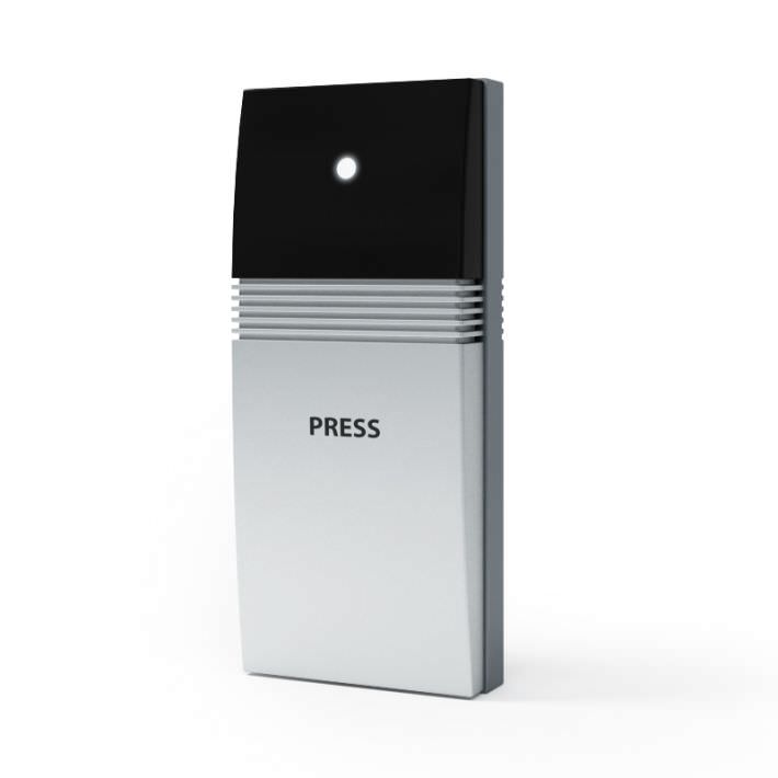 Black And White Press Home Intercom System 3D model | CGTrader