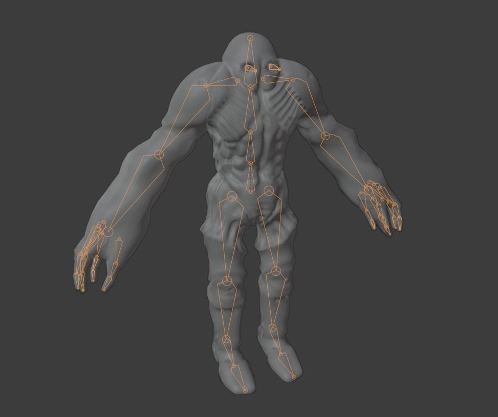 3D model Heavy mutant VR / AR / low-poly | CGTrader