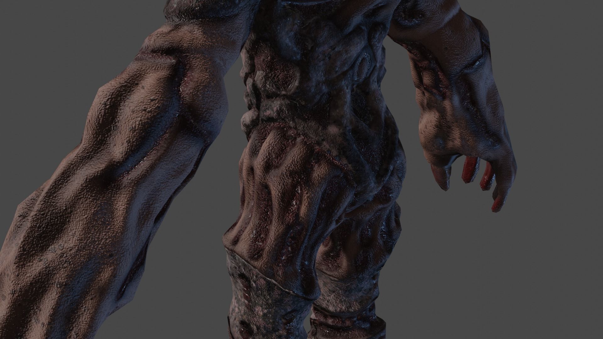 3D model Heavy mutant VR / AR / low-poly | CGTrader