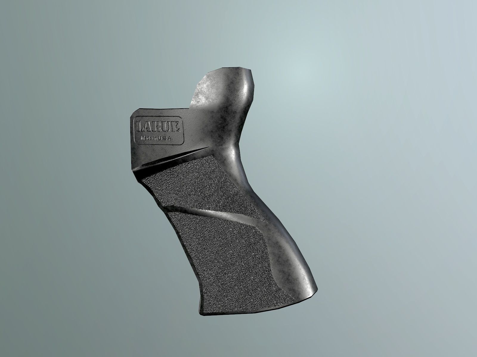 3D model LaRue Tactical PREDAT OBR 7-62mm Rifle PBR VR-AR VR / AR / low ...