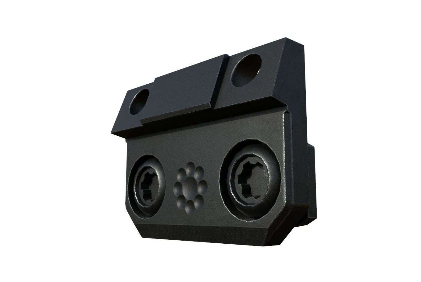 3D model Side Scout Mount MCX Tactical PBR Low Poly VR / AR / low-poly ...