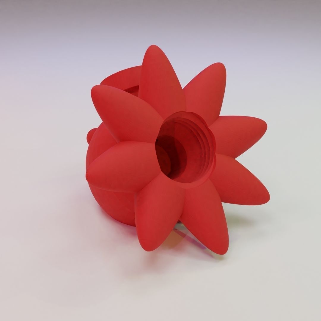 Octopus Toothpaste Cap 3D model 3D printable | CGTrader